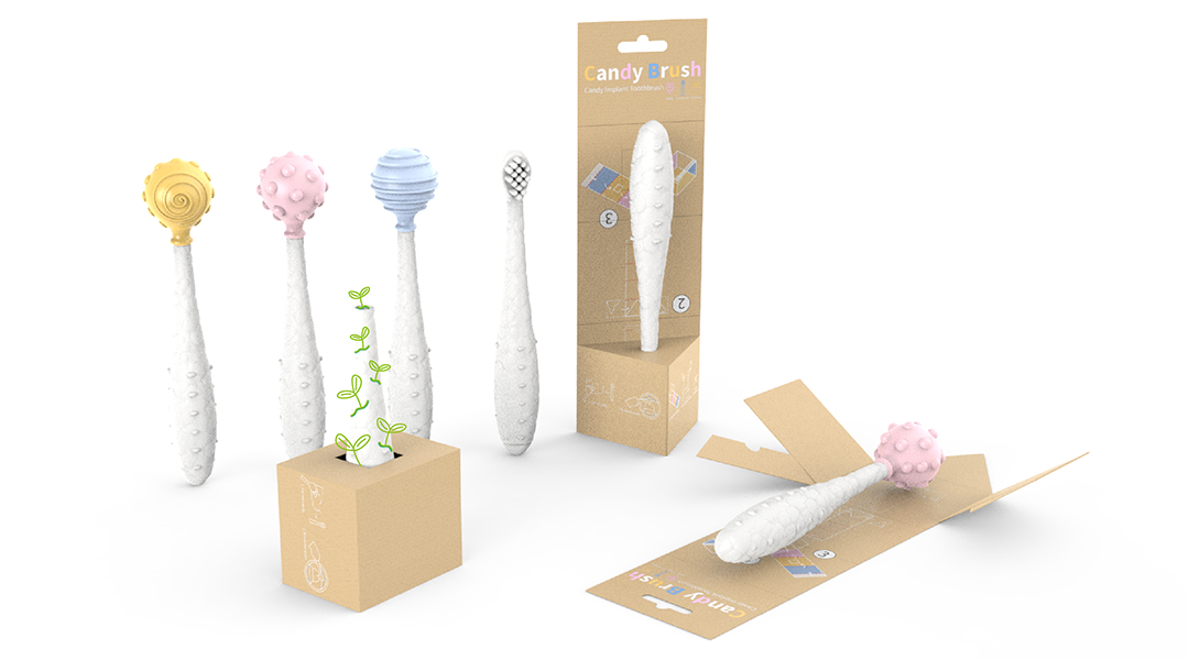 Candy Brush - Candy Implant Toothbrush Indigo Award winner 2025