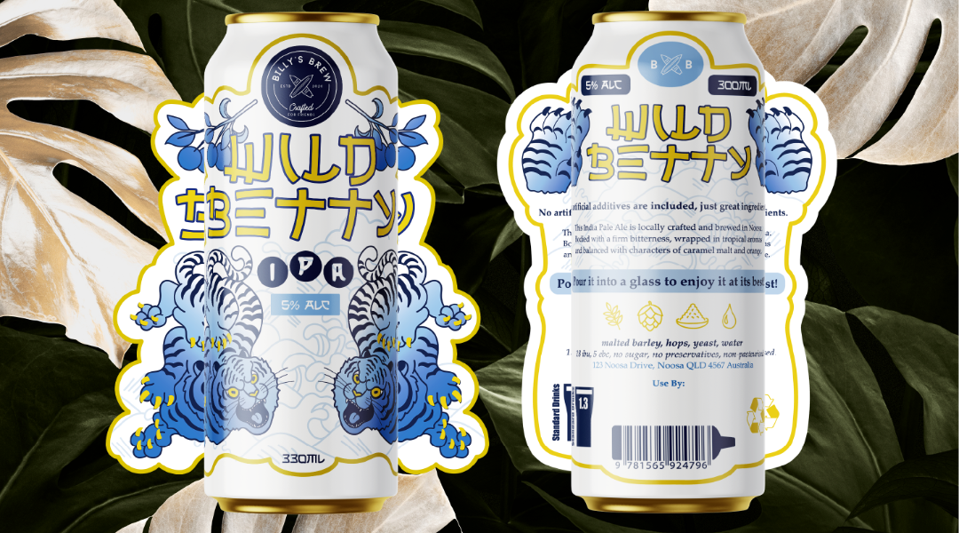 Billy's Brew Craft Beer Indigo Award winner 2025