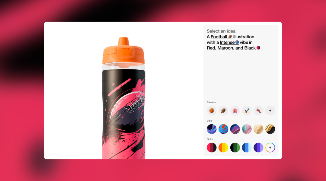 Gatorade AI-Powered Bottle Design Experience Indigo Award winner 2025