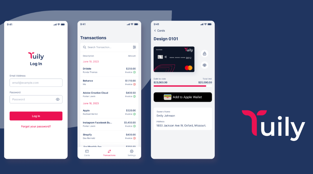 TUILY: The corporate credit card for SMEs. Indigo Award winner 2024